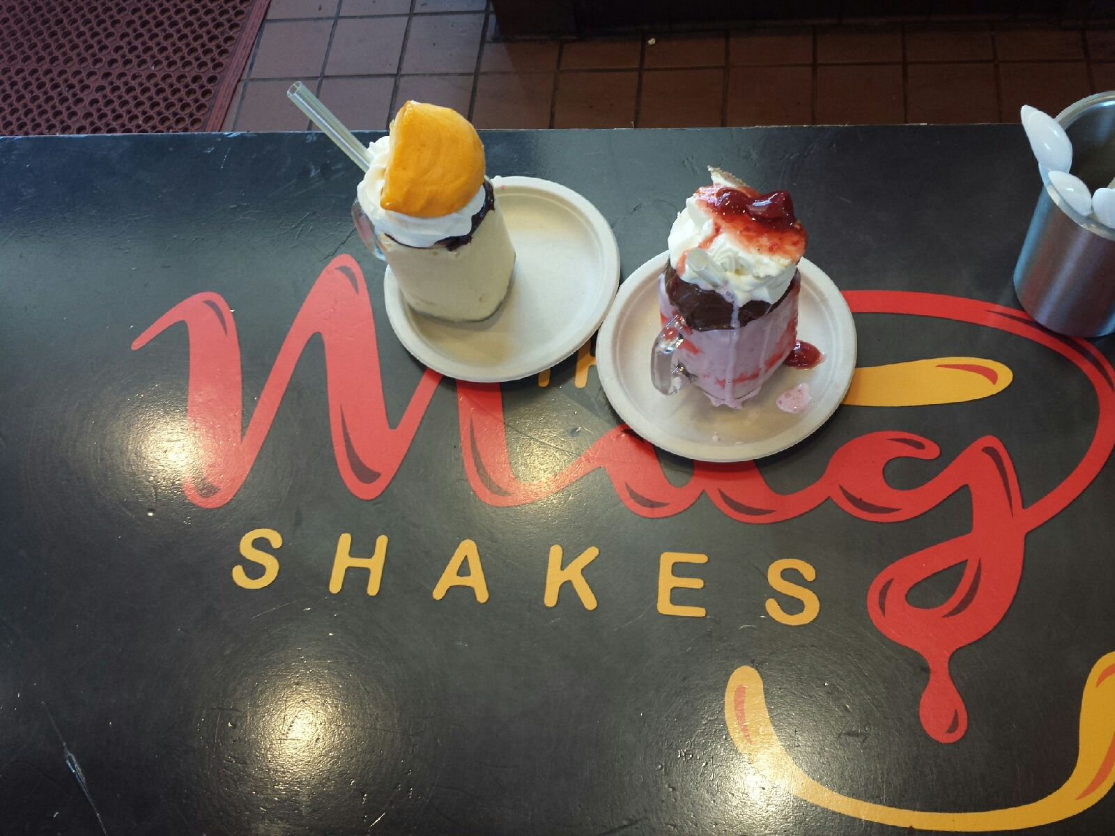 Try The New Dessert Craze only at Mug Shakes: Insane Designer Milk Shakes!