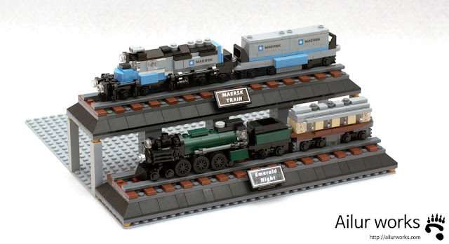 Lego Microscale Train