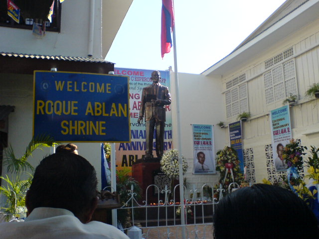 On-Line Journal of Kris Ablan: The Gov. Roque Ablan Shrine and Library ...
