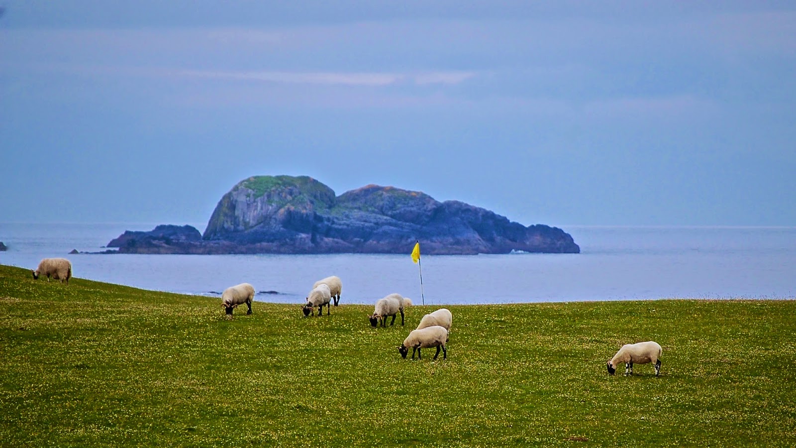 Coloring Without Borders: Monday Exposure: Seaside golf on the Isle of Iona