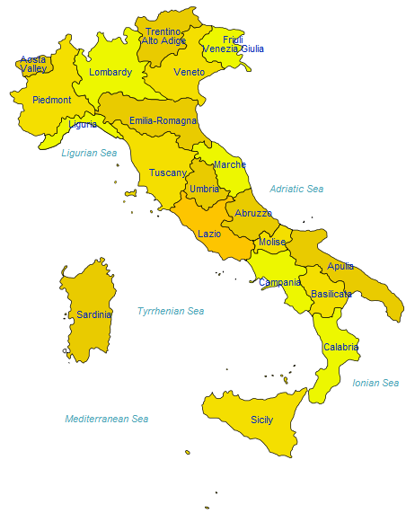 percaraput B): Negara Italy ƪ(˘⌣˘)ε˘`)ʃ