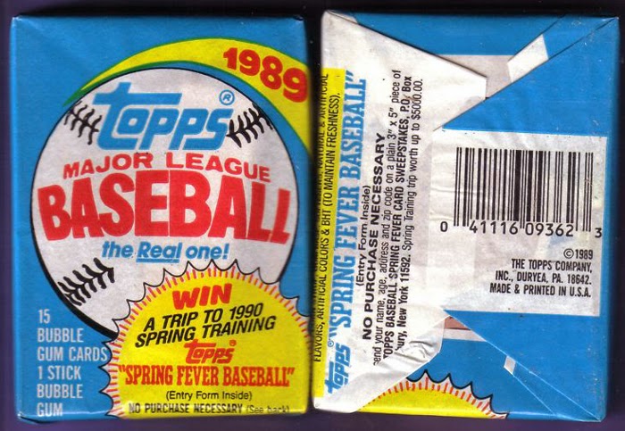 Baseball Card Pack A Day: 1989 Topps