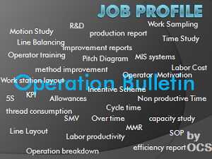 How to Make an Operation Bulletin for a Garment?