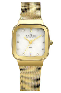 Boutique Malaysia: Skagen Women Square Mesh Strap Watch