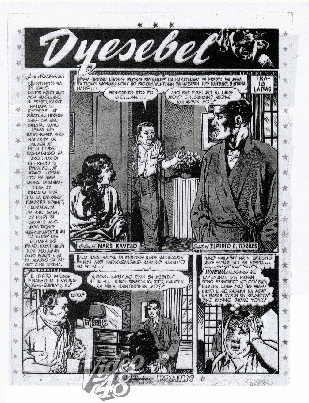 Video 48: MARS RAVELO'S "DYESEBEL" (1952-53) REVISITED/ IKA-13-NA LABAS