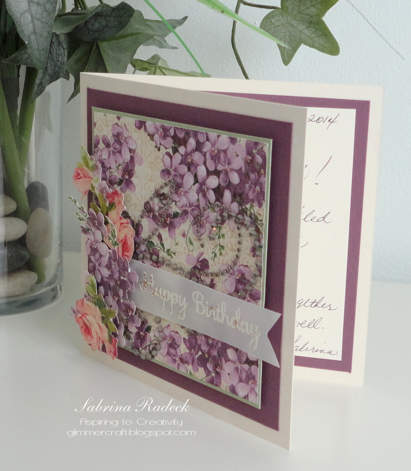 Quick Birthday Card | Aspiring to Creativity