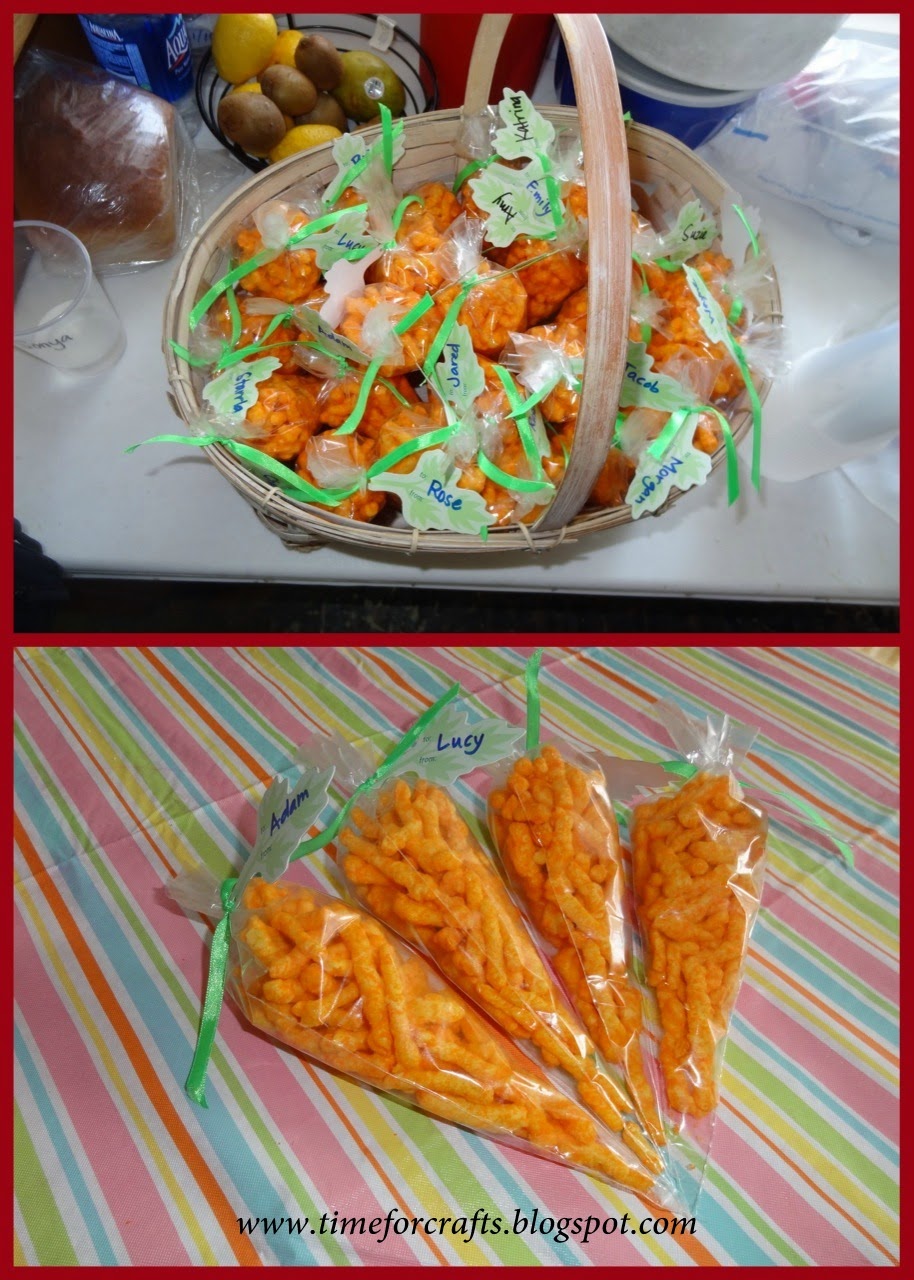 Time For Crafts: Cheetos Carrots Snack Bag