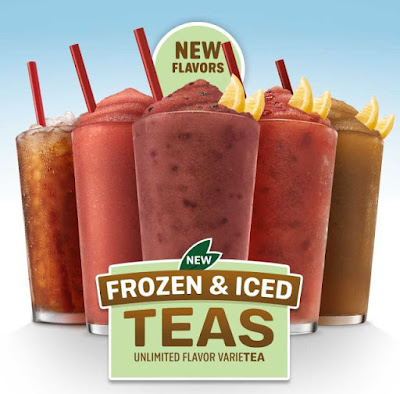Sonic Adds New Frozen Teas to the Menu