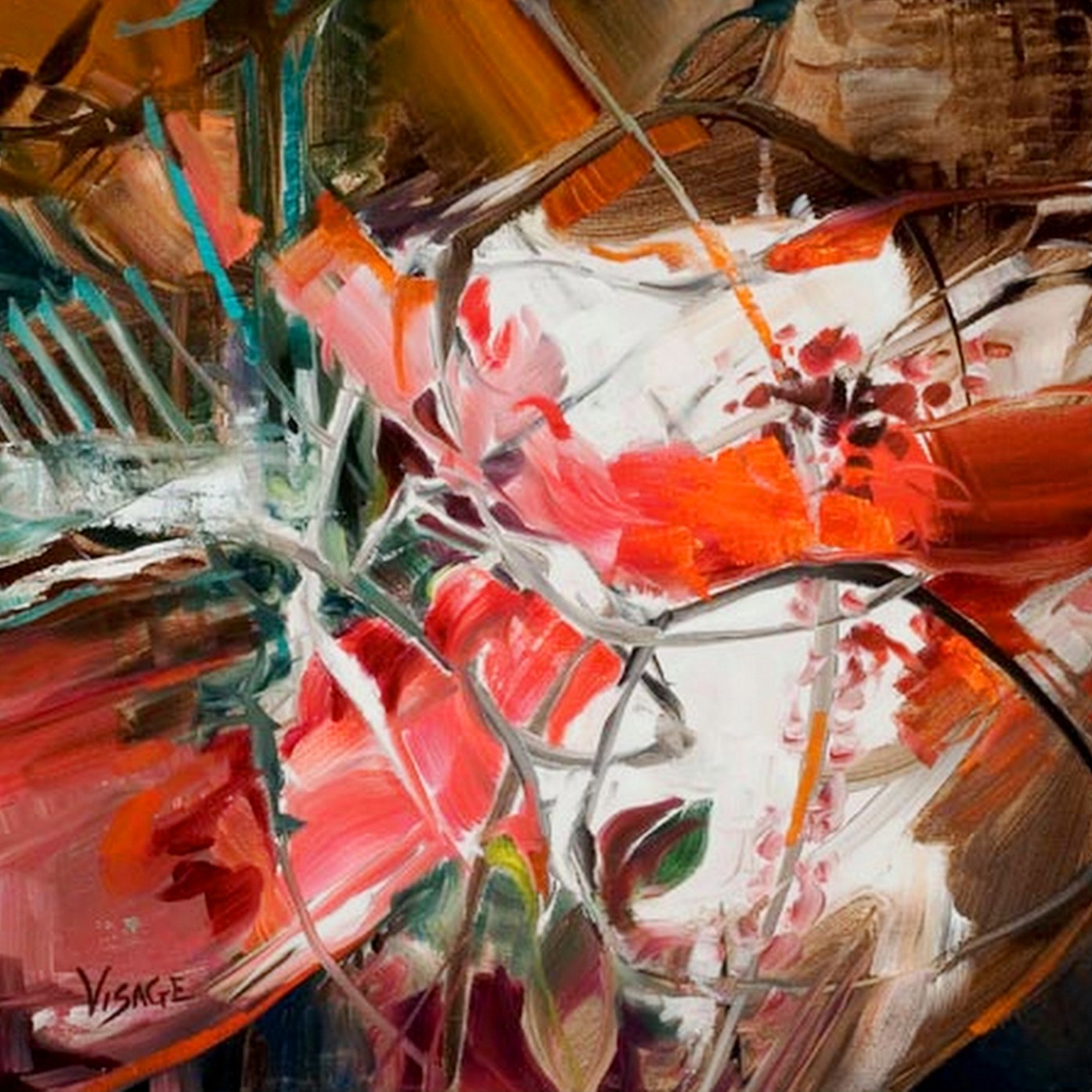 Arte y Actividad Cultural: Cuadros Abstractos al Óleo