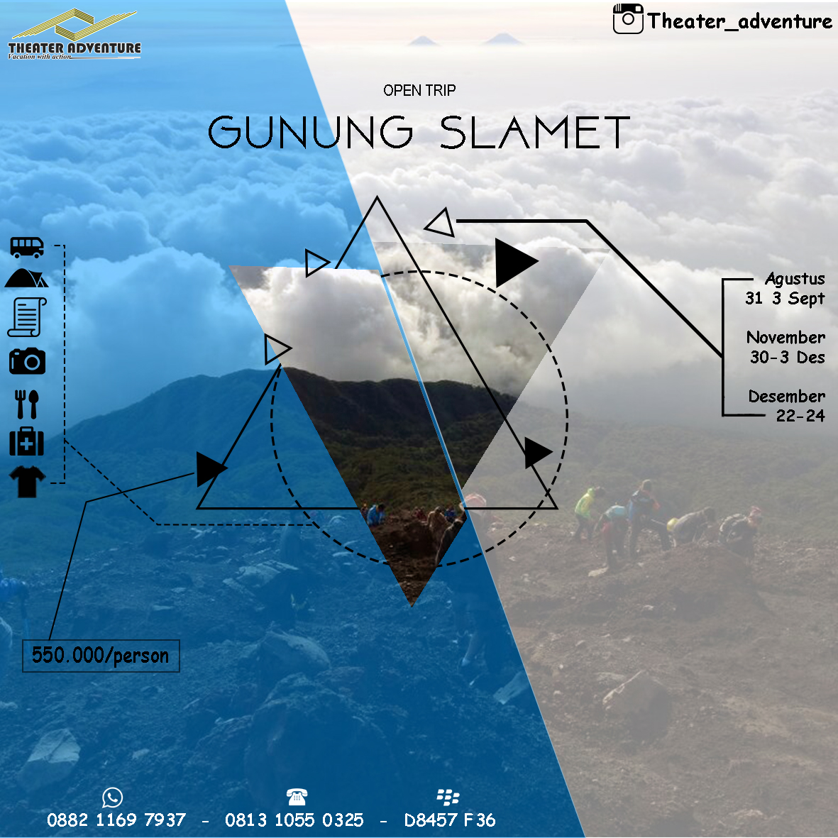Open Trip Gunung Slamet 2018 - Theater Adventure