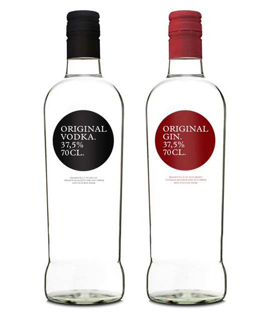 Design: TypePro 3 Research: Vodka Bottle Label