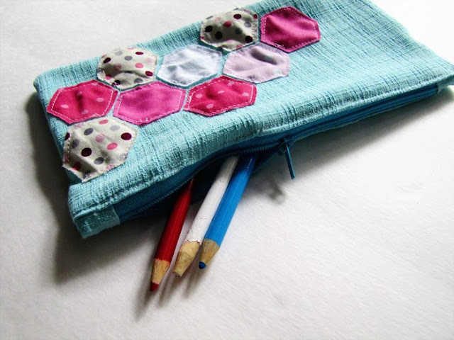 Hex Pencil Case Tutorial A Little Tipsy