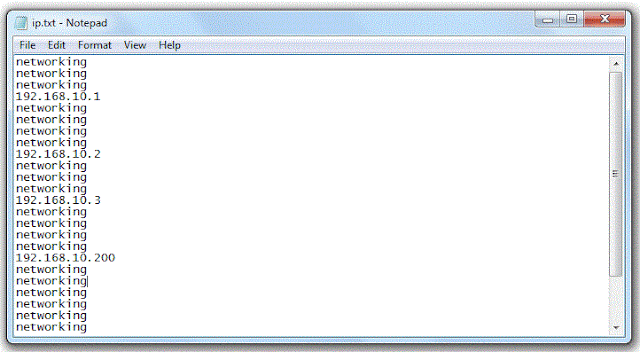 Networklearner: How to remove rows with specific text from the notepad using python 2.7