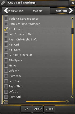 How to configure keyboard layouts in LXDE, Enlightenment, Openbox ...
