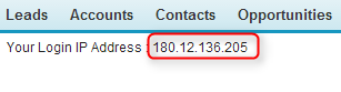 Salesforce Kings: How to Show IP Address in Visualforce Page Salesforce