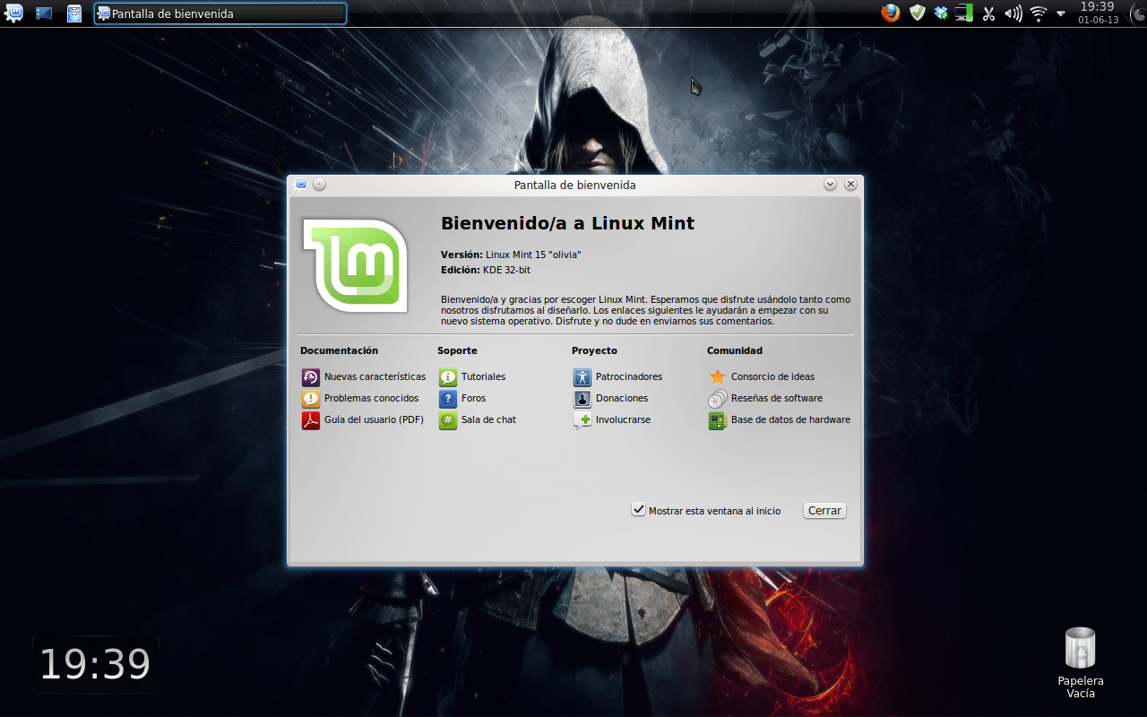 Actualizar Linux Mint 14 Nadia a Linux Mint 15 Olivia ...