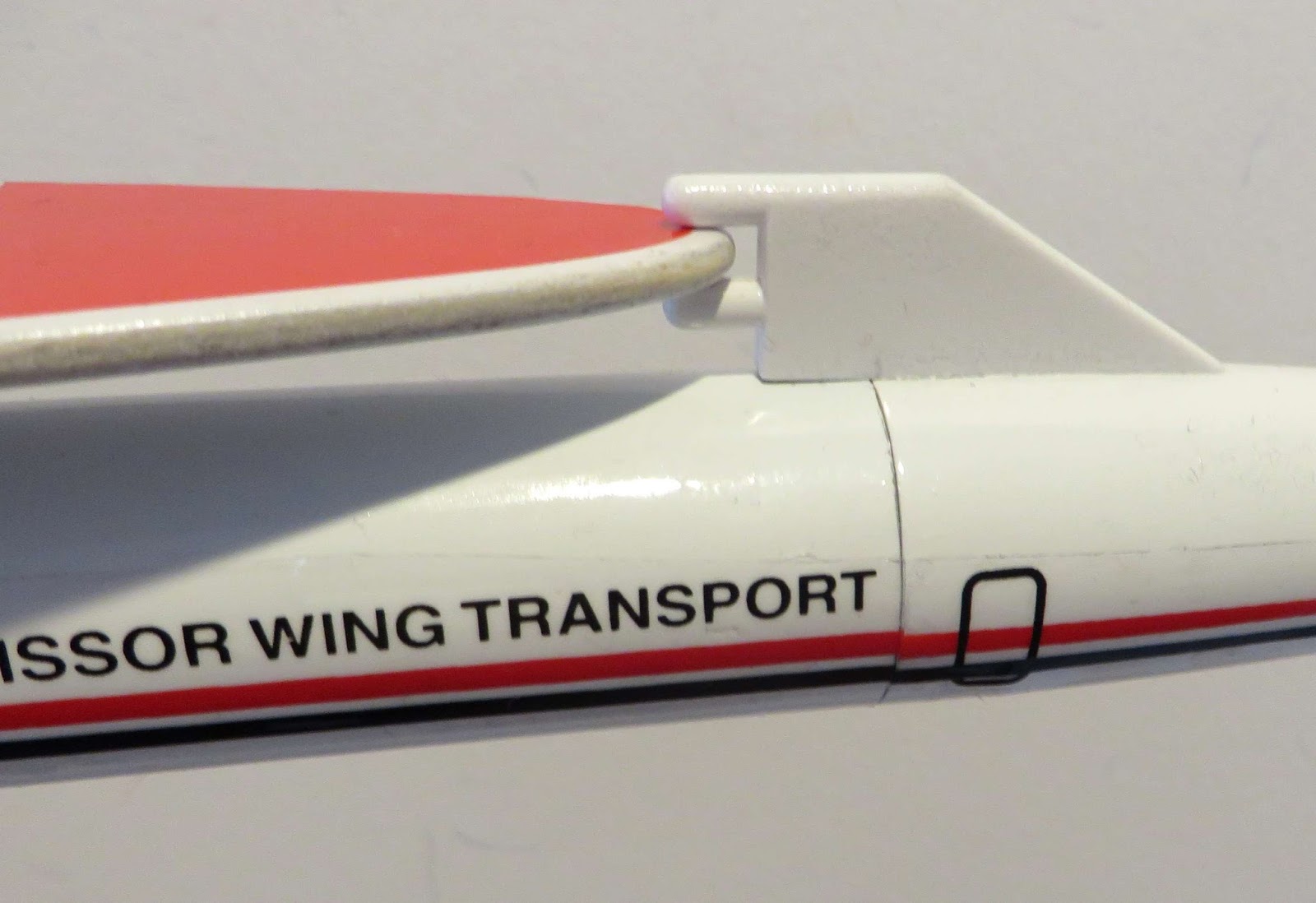 Model Rocket Building: Estes Scissor Wing Transport Build, Part 17, C/G ...