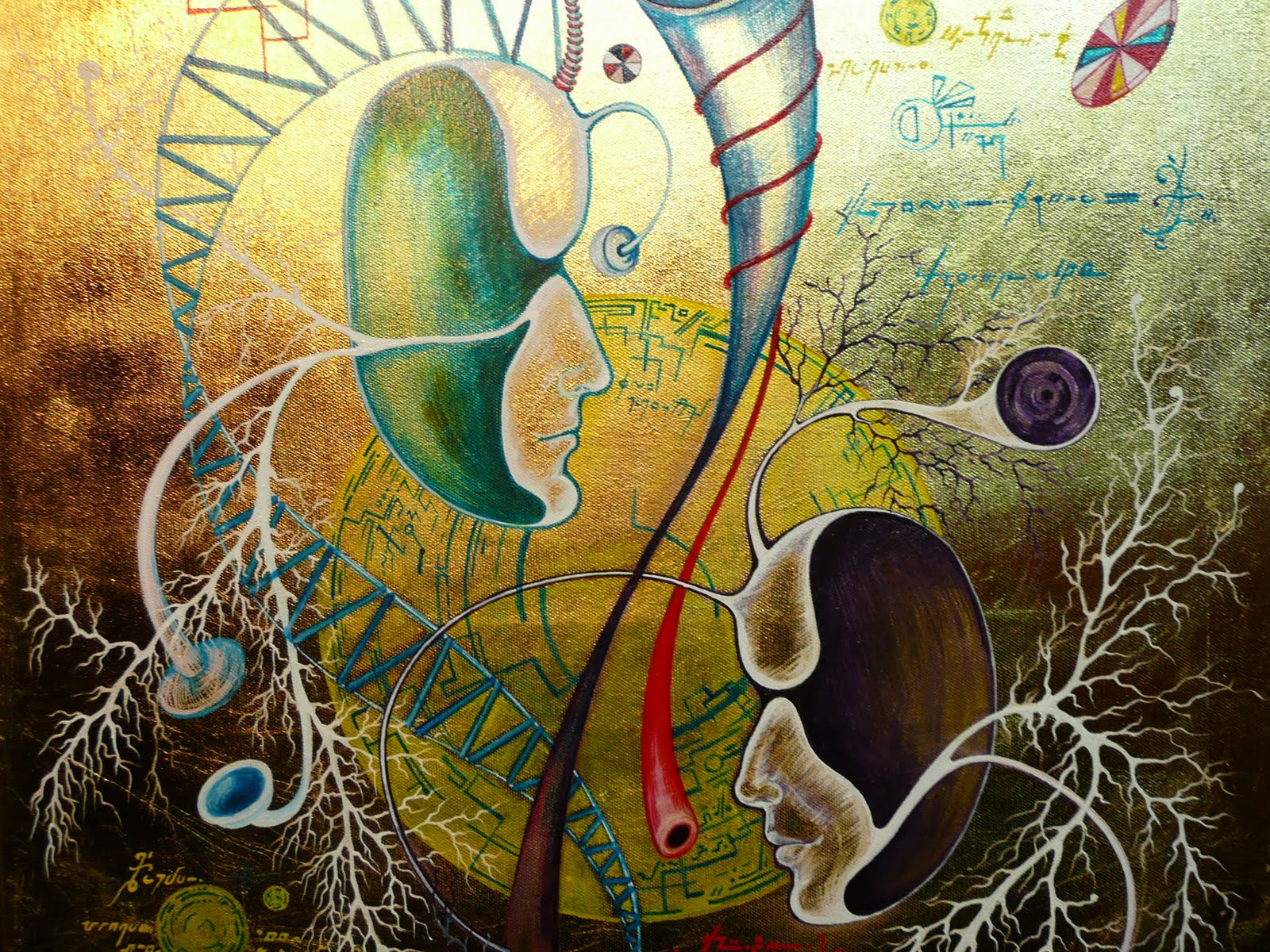 The Face of Power - Painting almost finished | Oil Painting Gallery