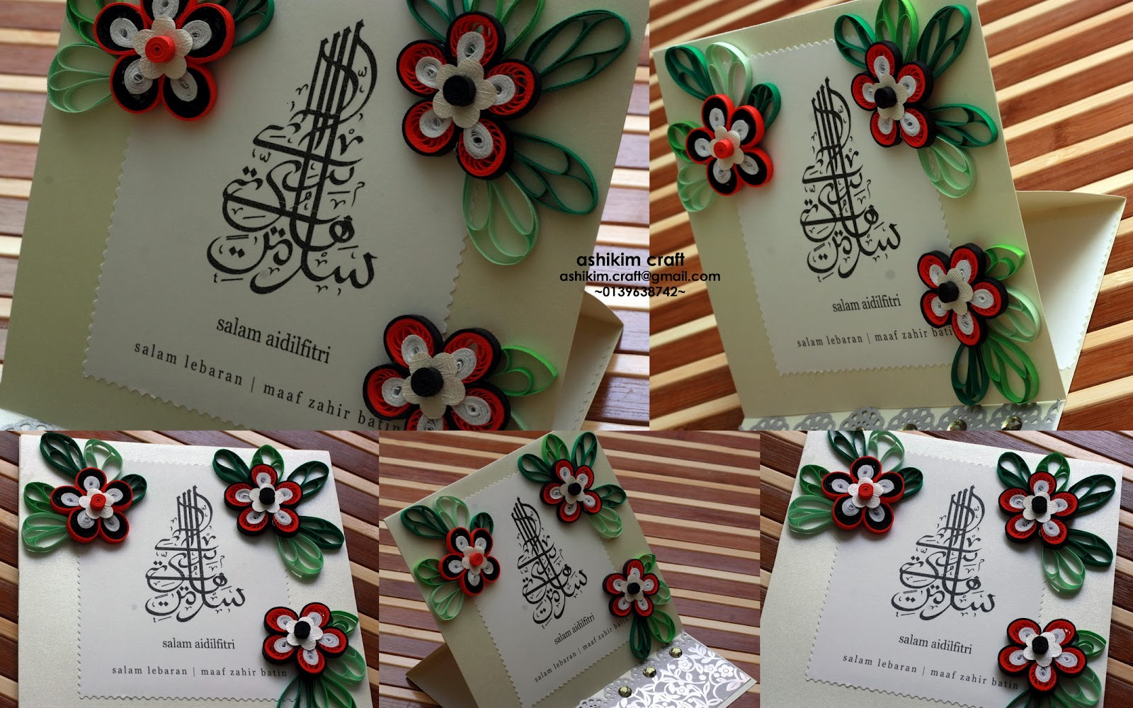 Ashikim Craft: Easel Card - Salam Aidilfitri