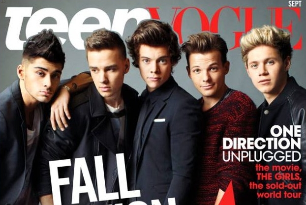 One Direction en la portada de la revista Teen Vogue, Septiempre 2013 ...