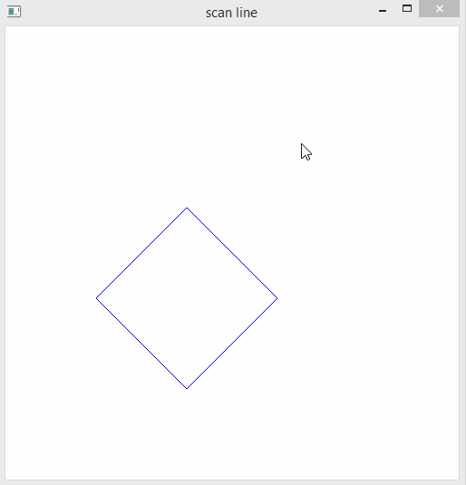 VTU CSE LABS: CG 9 - SCAN LINE ALGORITHM