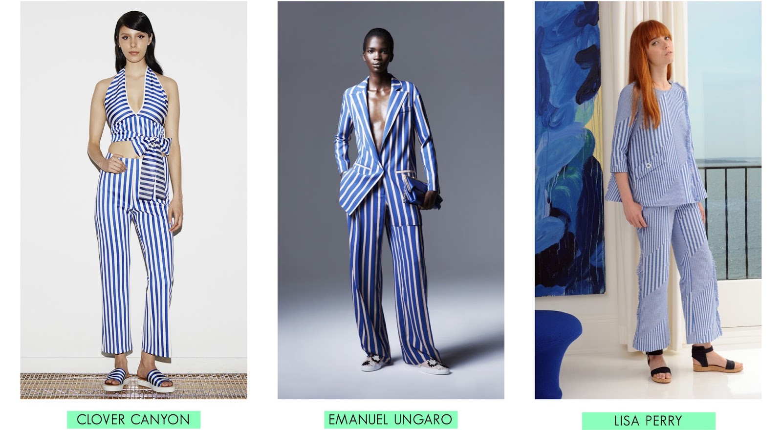 Sher're P.: Trend Report: S/S 2016 Pre Collections: Striped.