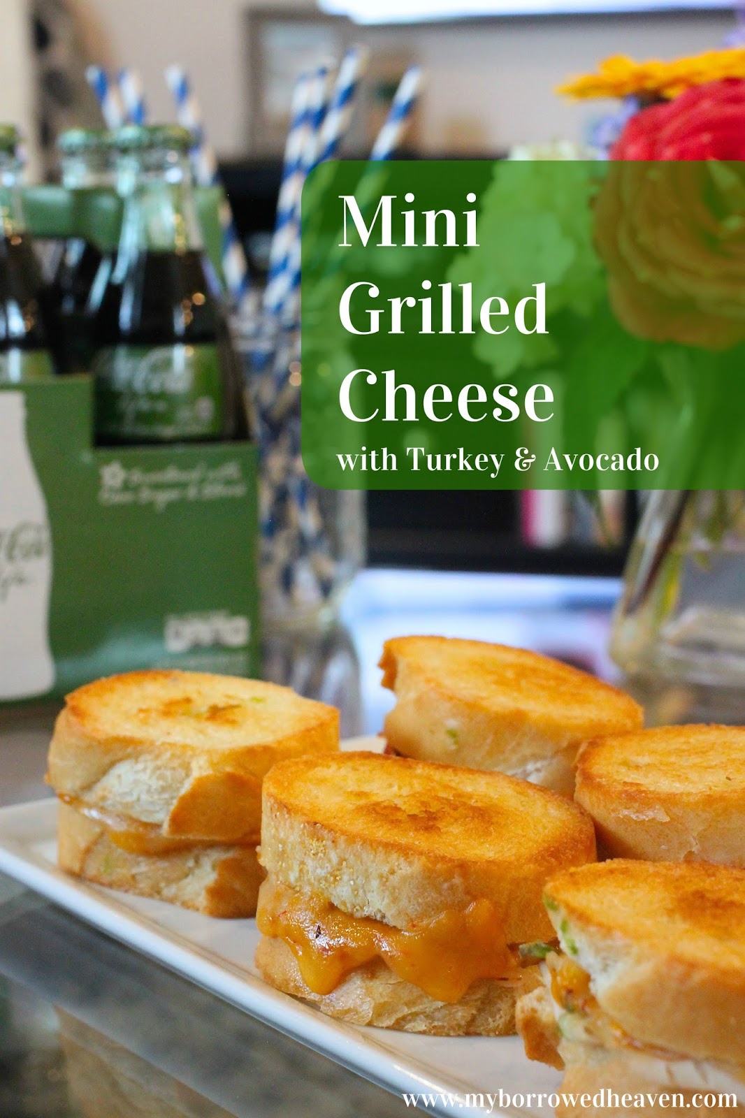borrowed heaven: Mini Grilled Cheese Sandwiches for TV Night