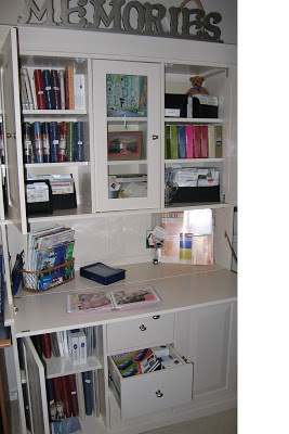 a dash of scraps: color wheel paper organization