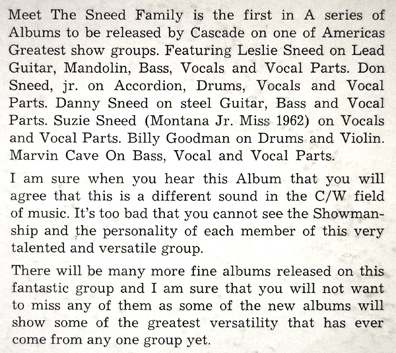 The Homoerratic Radio Show: The Sneed Family