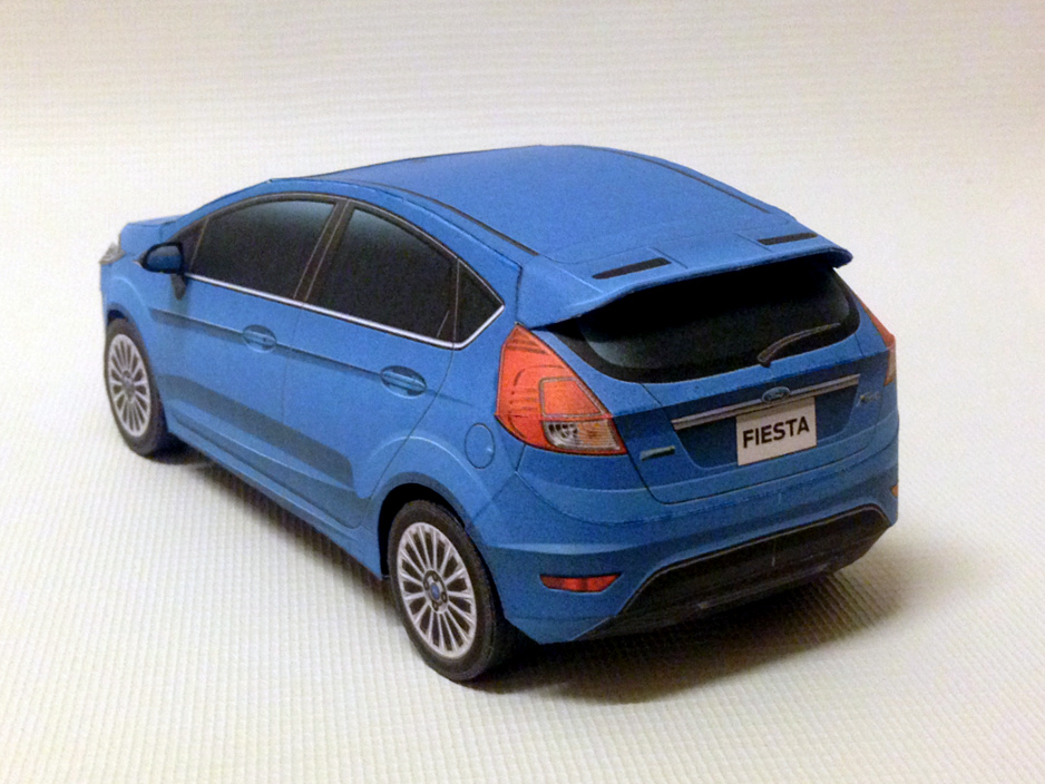 Ford Papercraft Template