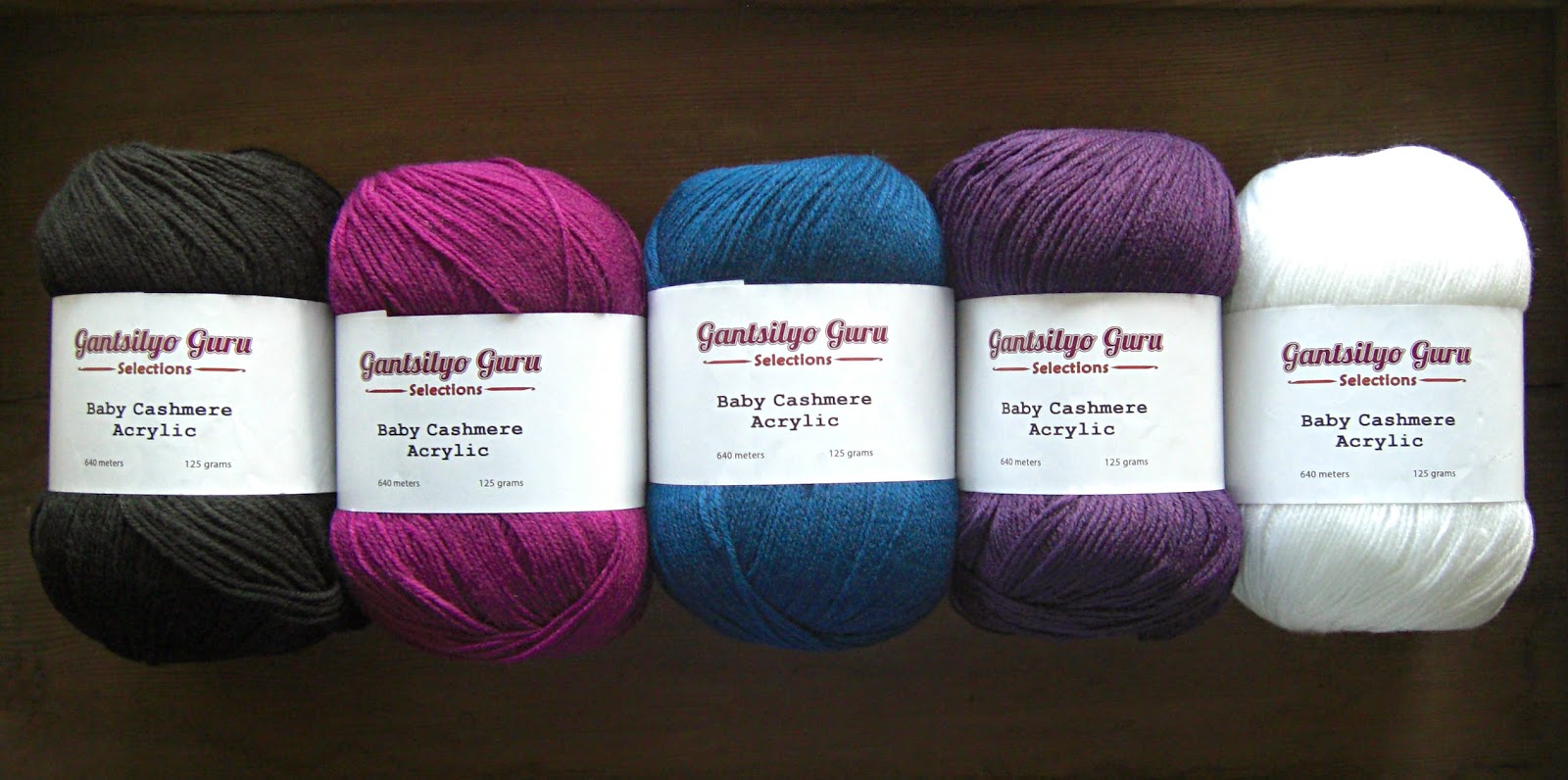 Gantsilyo Guru: Gantsilyo Guru Baby Cashmere Acrylic is Here!