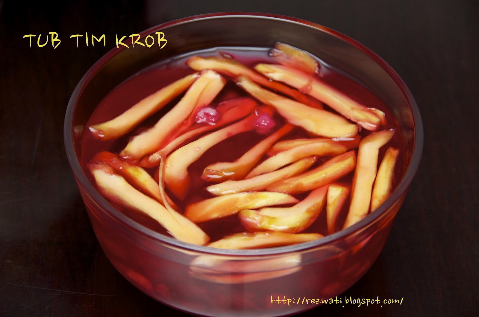 Wind of Change: Pengat Sengkuang Cina/Tub Tim Krob