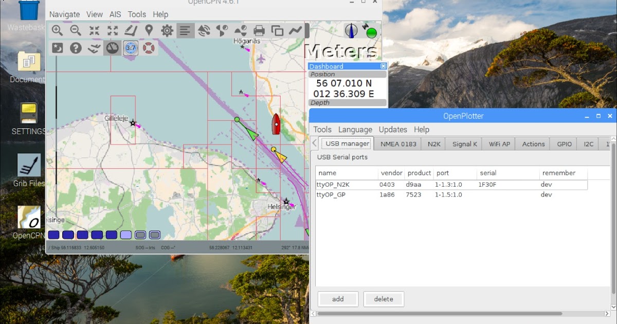 Pyssel: OpenPlotter, V1, quick install guide
