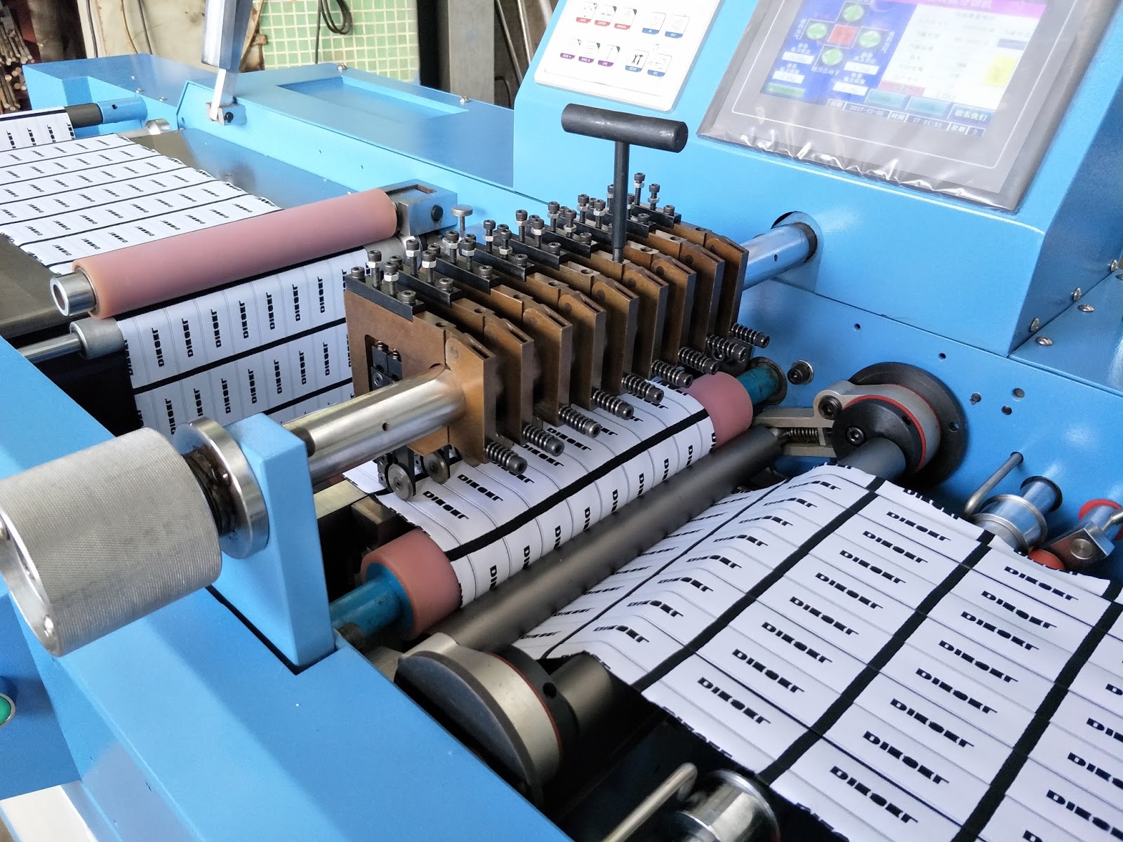 Screen Printing Machine For Clothing Label narrow Fabric elastic Tapes Screen Printing Machine For Clothing Label narrow Fabric elastic Tapes