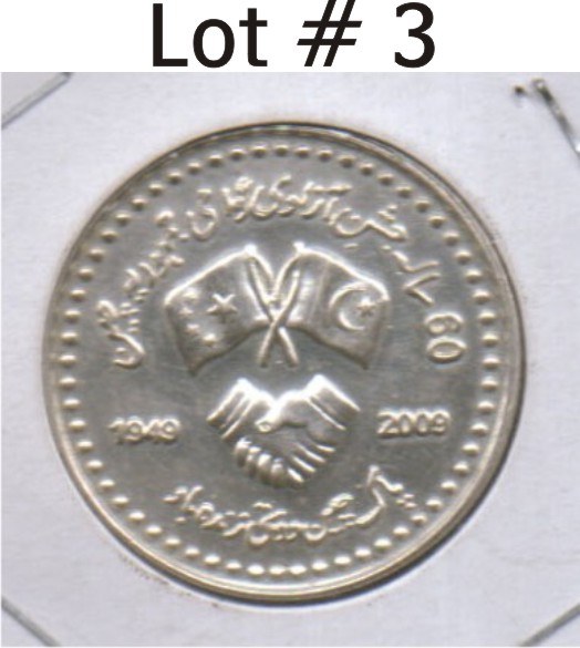 LAHORE INTERNATIONAL NUMISMTIC SOCIETY: Pak. 10 Rs. Silver Proof Coin ...