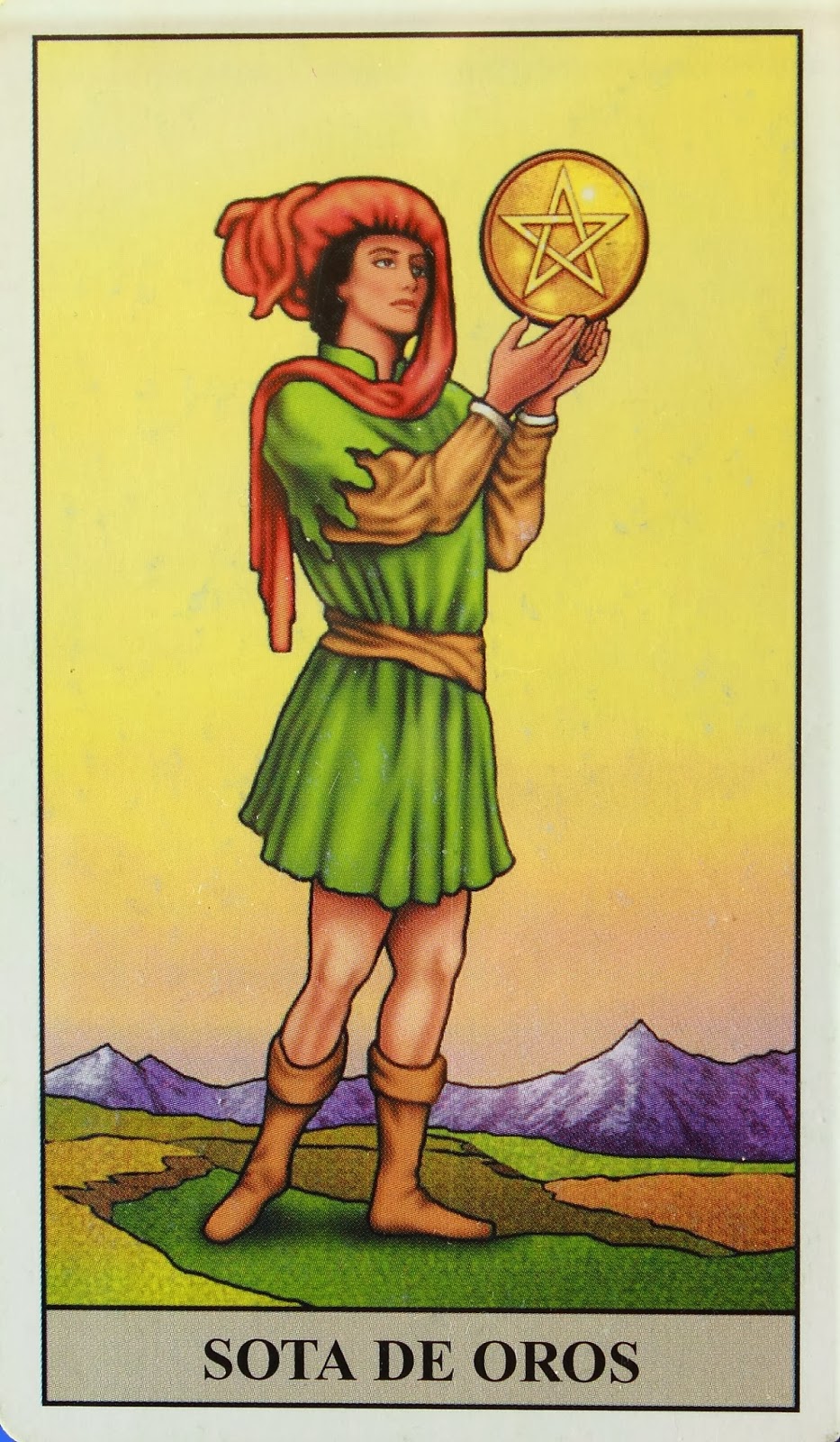 TAROT : Las cuatro Sotas