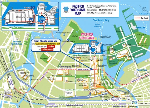 Yokohama Tourist Map Pictures | Map of Japan Cities