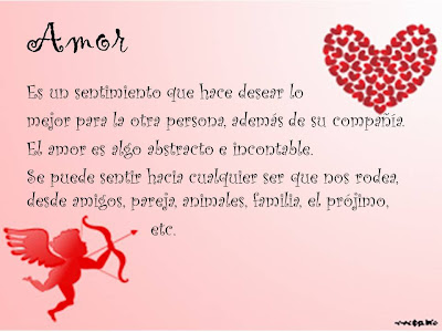 JUNTOS A APRENDER...SOMOS MÁS QUE 2!: ¿QUÉ ES EL AMOR?...