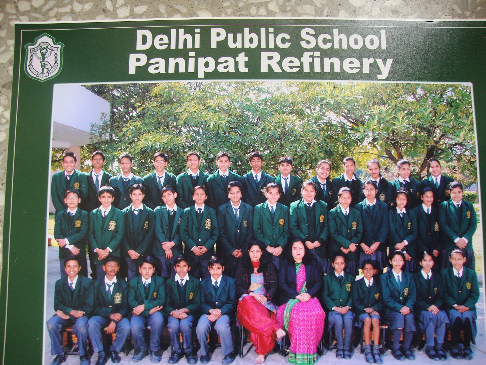 Class VIII-D of Delhi Public School