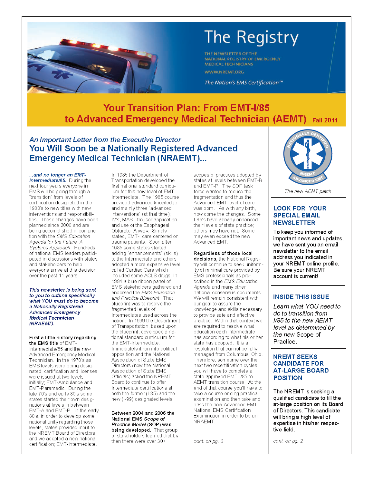 Asia's Emergency Medical Services Institute,Inc. - AEMS: ADVANCED EMT ...