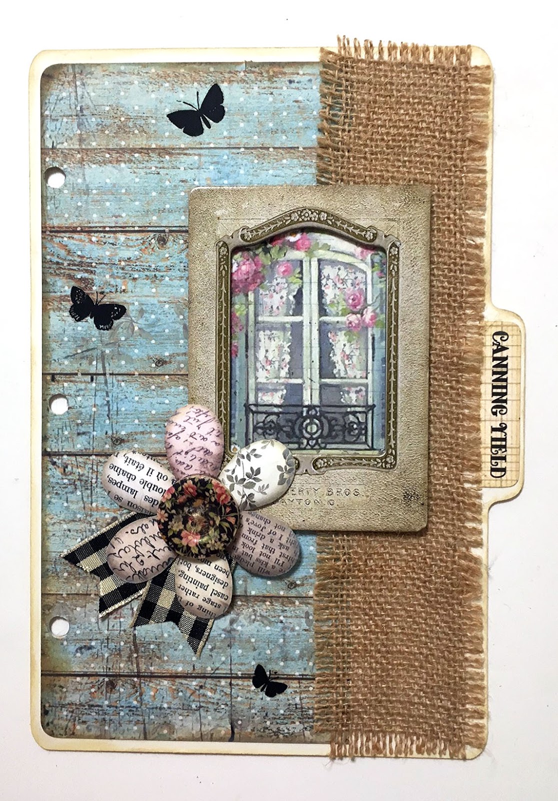 TFJB Inspiration Ave: Saturday Showcase: Stamperia Garden Journal