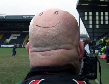 Delicious Gravel Rash: Chrome Dome slap Head