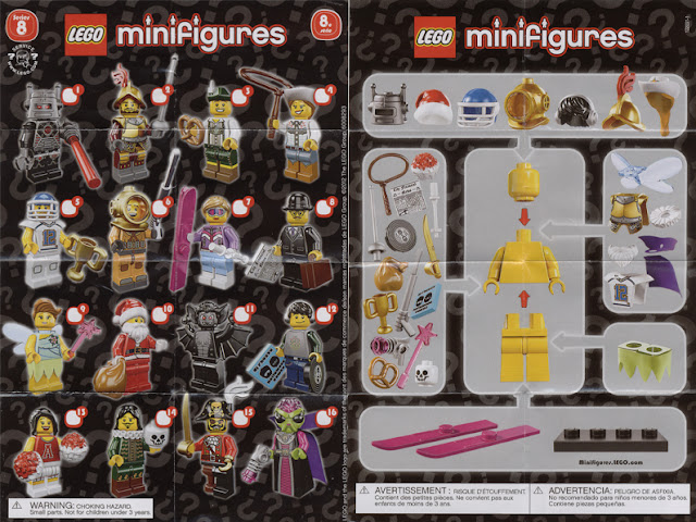 Toyriffic: Lego minifigures series 8: The Squeeze Method
