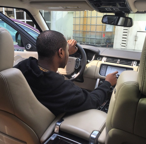 Photos: Davido shows off his SUVs, Range Rover & G-Wagon