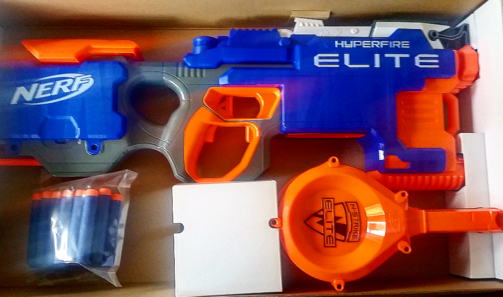 Inside Martyn's Thoughts: Review - Nerf Hyperfire