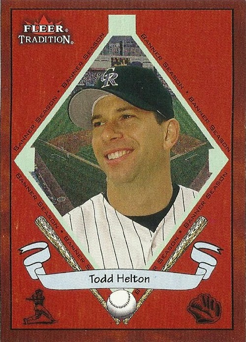 Cards from the Quarry: Happy Trails: Todd Helton