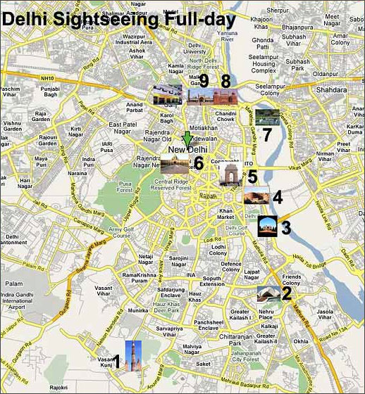 Best Tourist Places in India: DELHI TOURISM PLACES