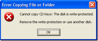 Mengatasi Eror Copying File or Folder - Si Cupris
