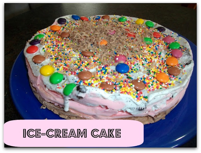 NorthShore Days.....: How to make.....The Best Ice-cream Cake EVER......