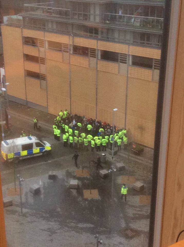 Football Hooligan Pictures: Sheffield United at Manchester United 9 Jan ...